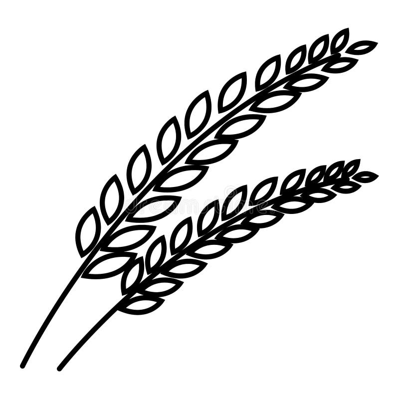 Cartoon paddy stock vector. Illustration of flat, vector - 258218102