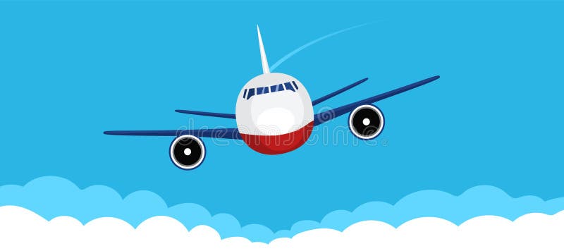 Airplane in Front of the Gate Airplane in Front of the Airport Airplane ...