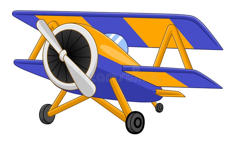 Cartoon Airplane stock vector. Illustration of graphics - 23000537