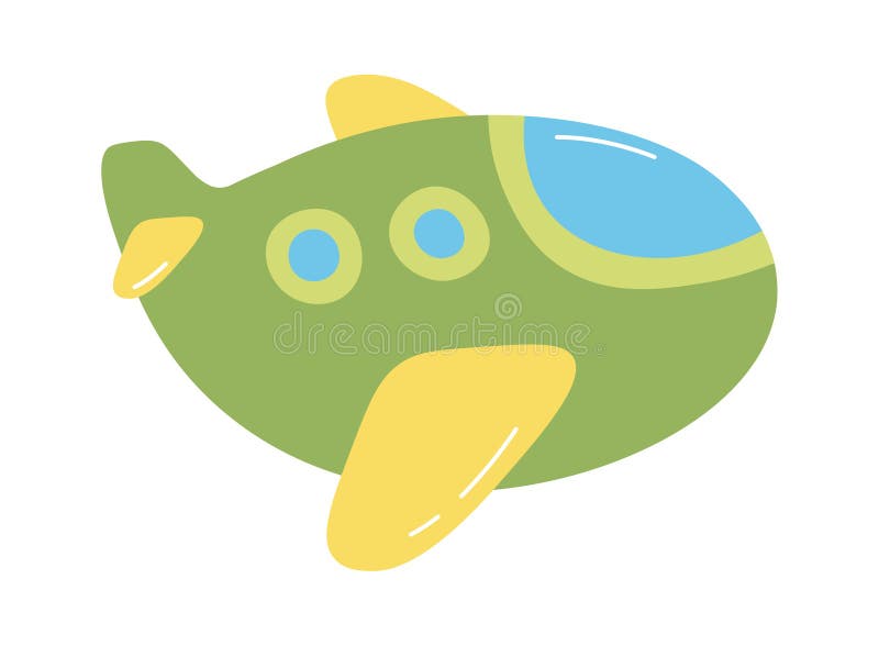 Cartoon Airplane Vehicle stock vector. Illustration of plane - 280799456