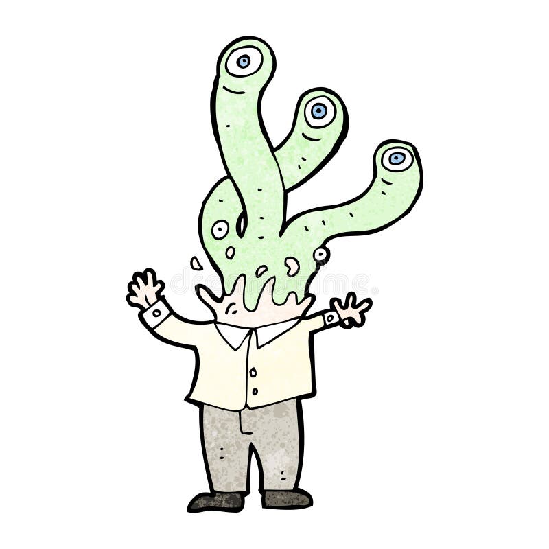 Cartoon alien monster boss stock vector. Illustration of character ...