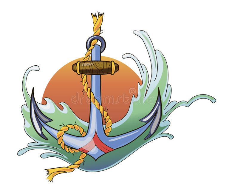 Cartoon Anchor Stock Illustrations – 18,472 Cartoon Anchor Stock ...