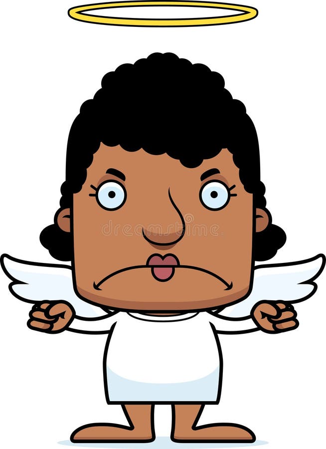 Cartoon Angry Angel Woman Stock Illustrations – 32 Cartoon Angry Angel ...