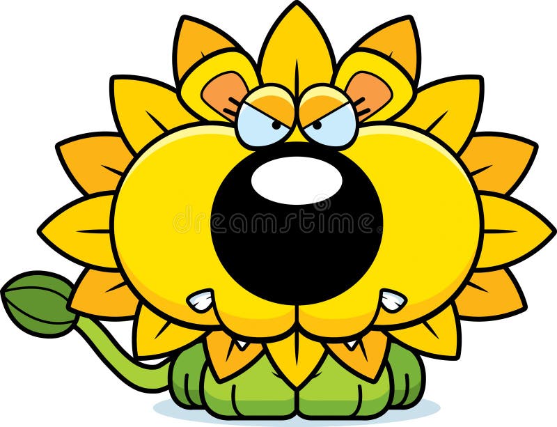 Lion Flower stock vector. Illustration of rose, flower - 6394594