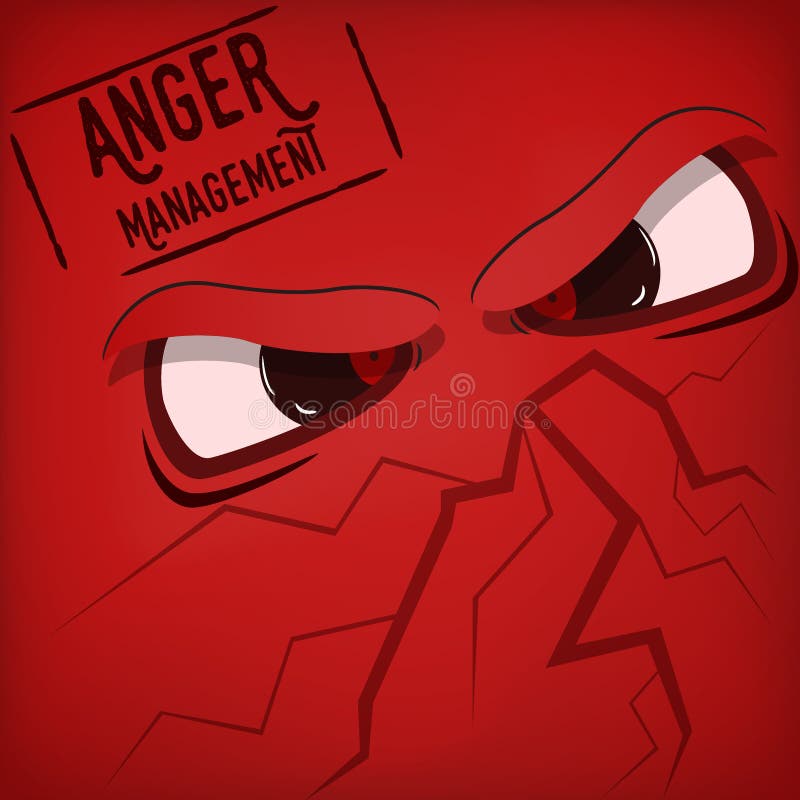Cartoon angry eyes stock vector. Illustration of rubber - 64472294