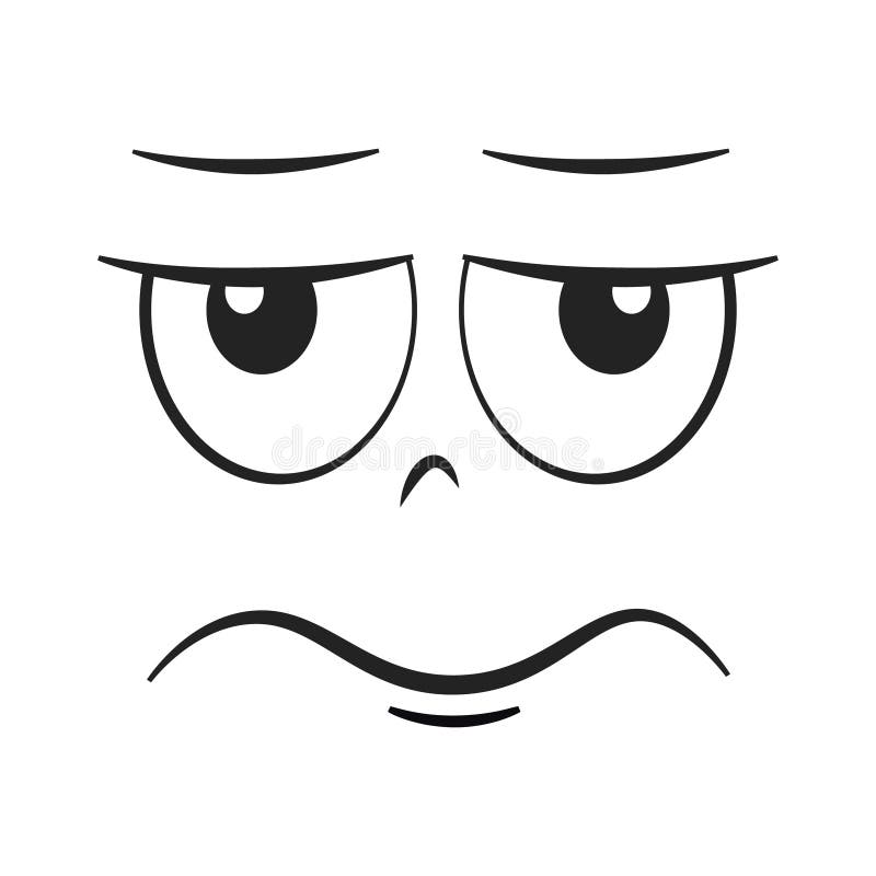 Cartoon Angry Face Expression Vector Stock Vector - Illustration of ... Cartoon Angry Face Expression Vector Stock Vector - Illustration of ...