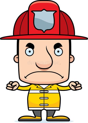 Angry Firefighter Stock Illustrations – 151 Angry Firefighter Stock ...