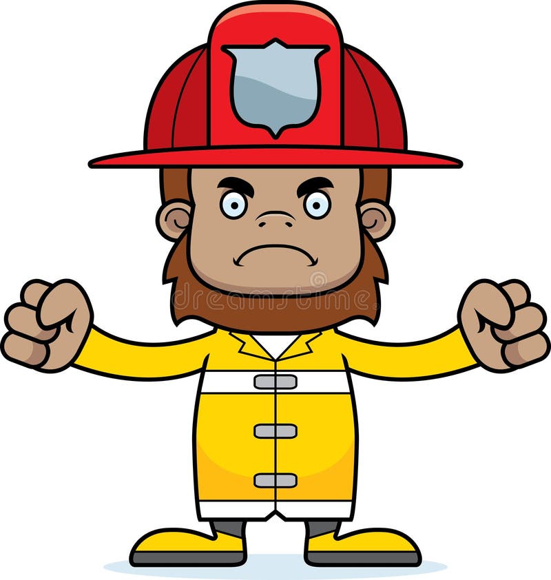 Angry Fireman Cartoon Stock Illustrations – 159 Angry Fireman Cartoon ...