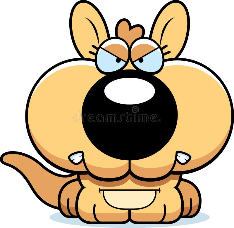 Cartoon Angry Kangaroo Stock Illustrations – 128 Cartoon Angry Kangaroo ...