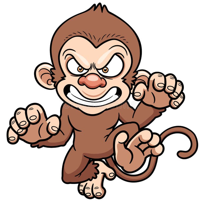 Angry Monkey Stock Illustrations – 5,659 Angry Monkey Stock ...