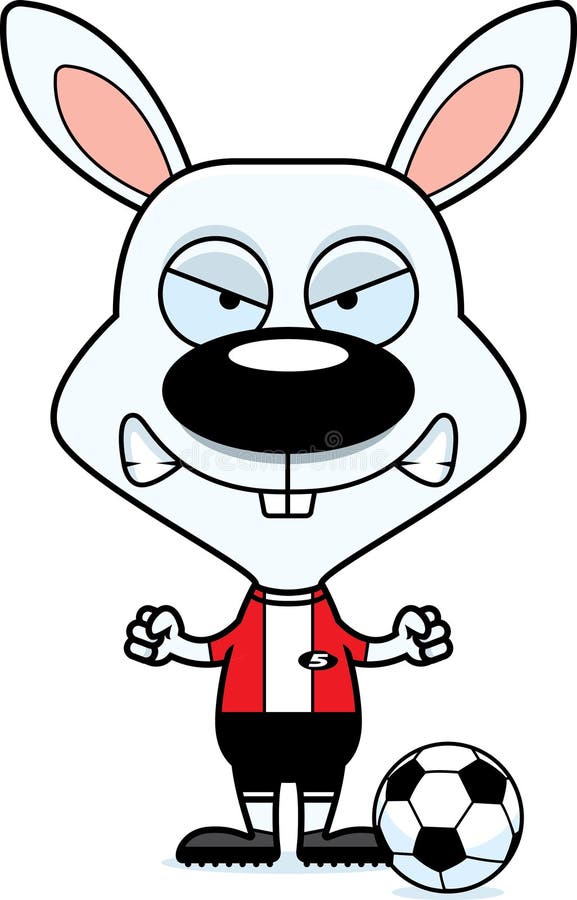 Angry Football Player Art