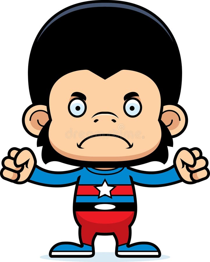 Superhero Chimpanzee Stock Illustrations – 21 Superhero Chimpanzee ...