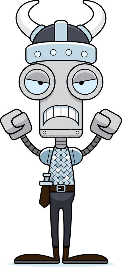 Angry Viking Robot Stock Illustrations – 1 Angry Viking Robot Stock ...