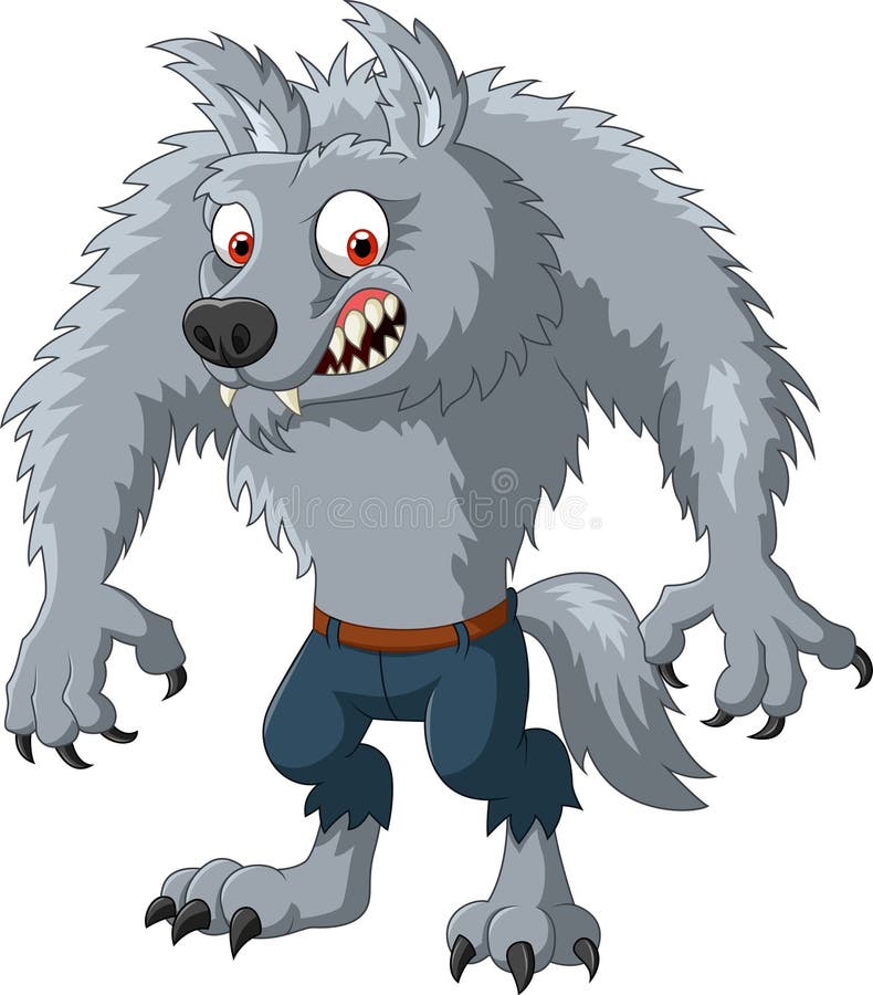 Werewolf character stock vector. Illustration of creature - 52042919
