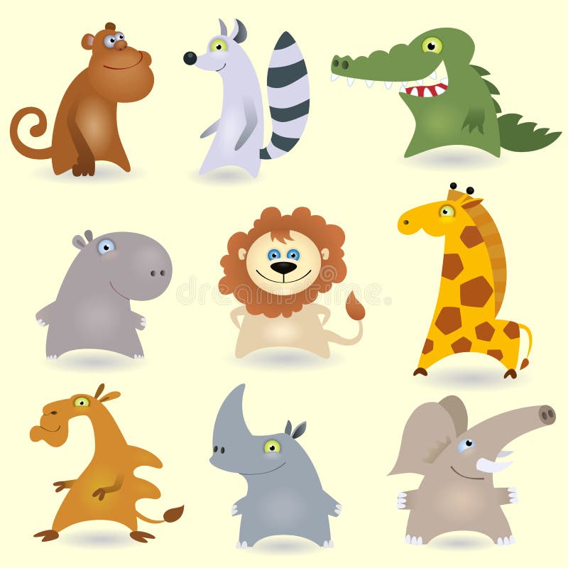 142,000+ Cartoon 3 animals Free Stock Photos - StockFreeImages