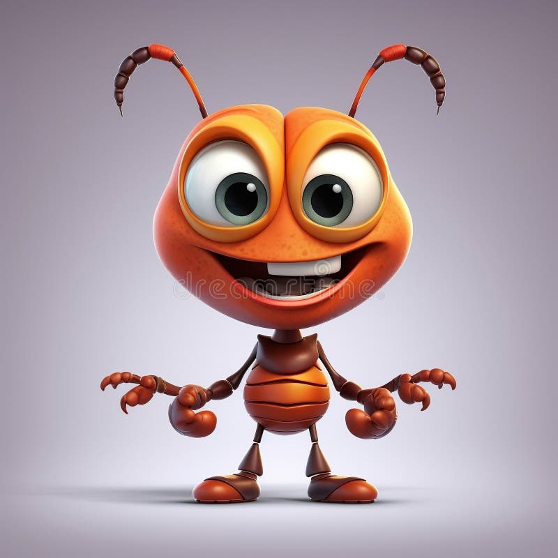 Cute Ant Cartoon Running Stock Illustrations – 35 Cute Ant Cartoon ...