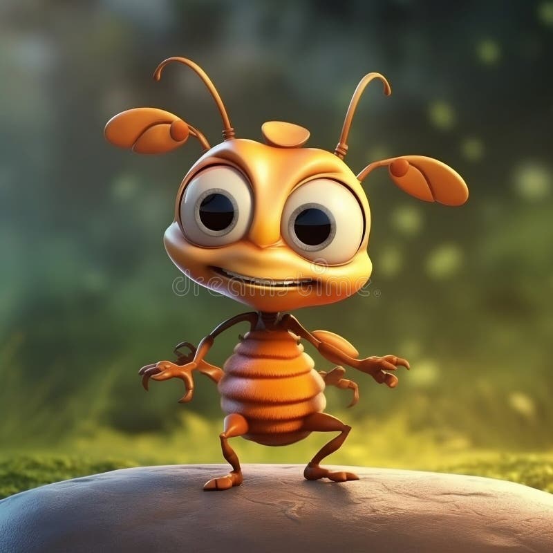 Cute Ant Cartoon Running Stock Illustrations – 35 Cute Ant Cartoon ...