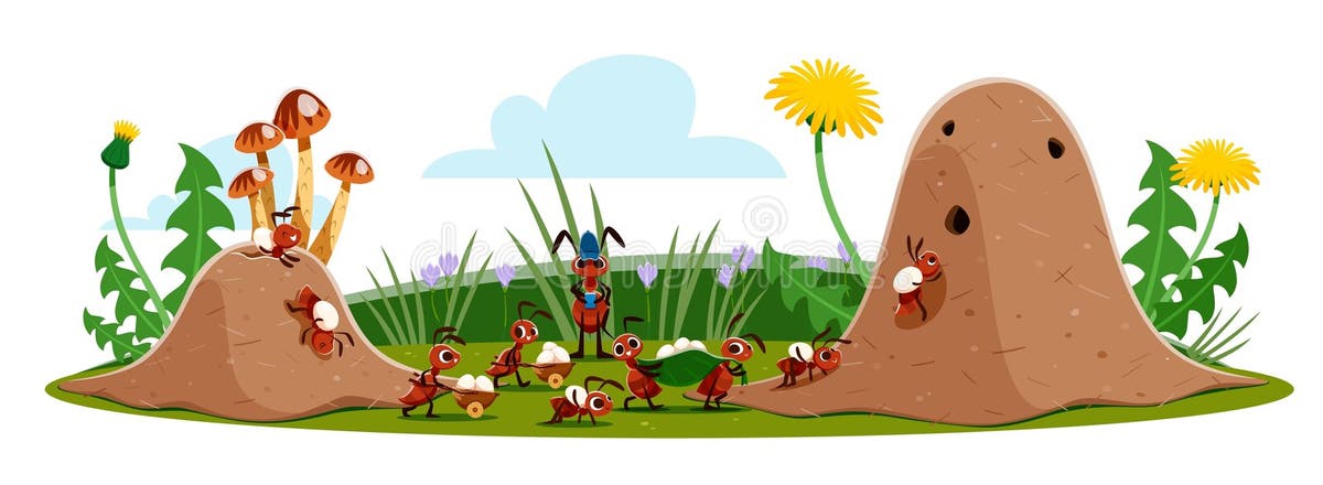 Ant Cartoon Hill Stock Illustrations 329 Ant Cartoon Hill Stock Illustrations Vectors