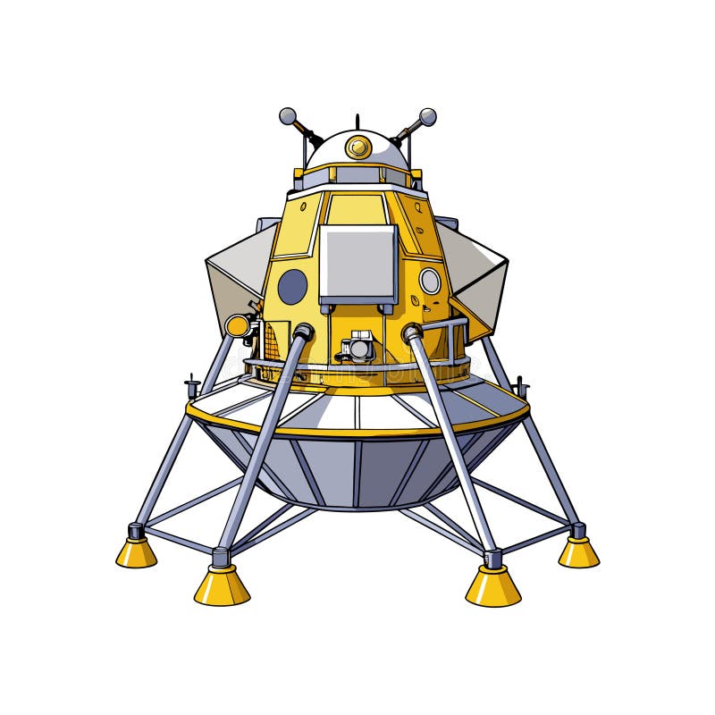 Apollo Lunar Module Stock Illustrations – 311 Apollo Lunar Module Stock ...