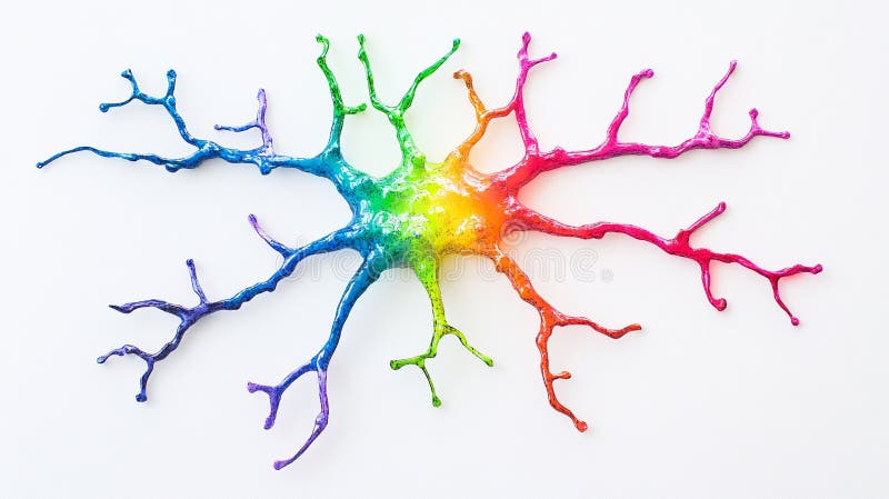 Cartoon Appendix in Pink and Red, Playful and Slightly Exaggerated ...