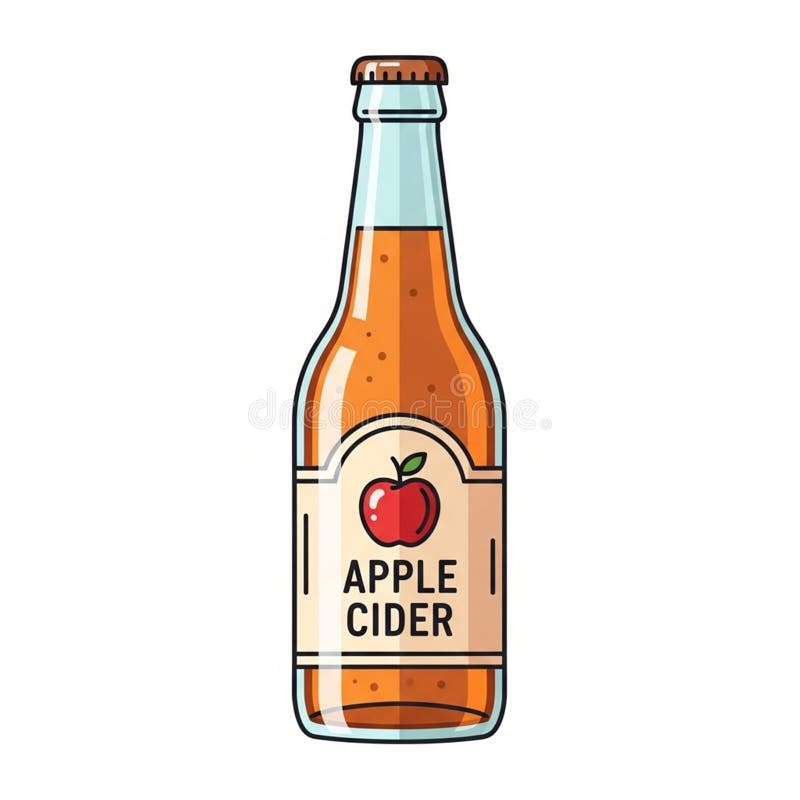 Cider Bottle Icon Cartoon Stock Illustrations – 362 Cider Bottle Icon ...