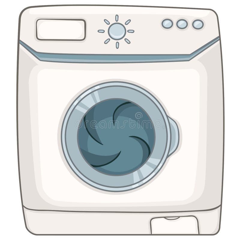 Cartoon Washing Machine Stock Illustrations – 8,336 Cartoon Washing ...