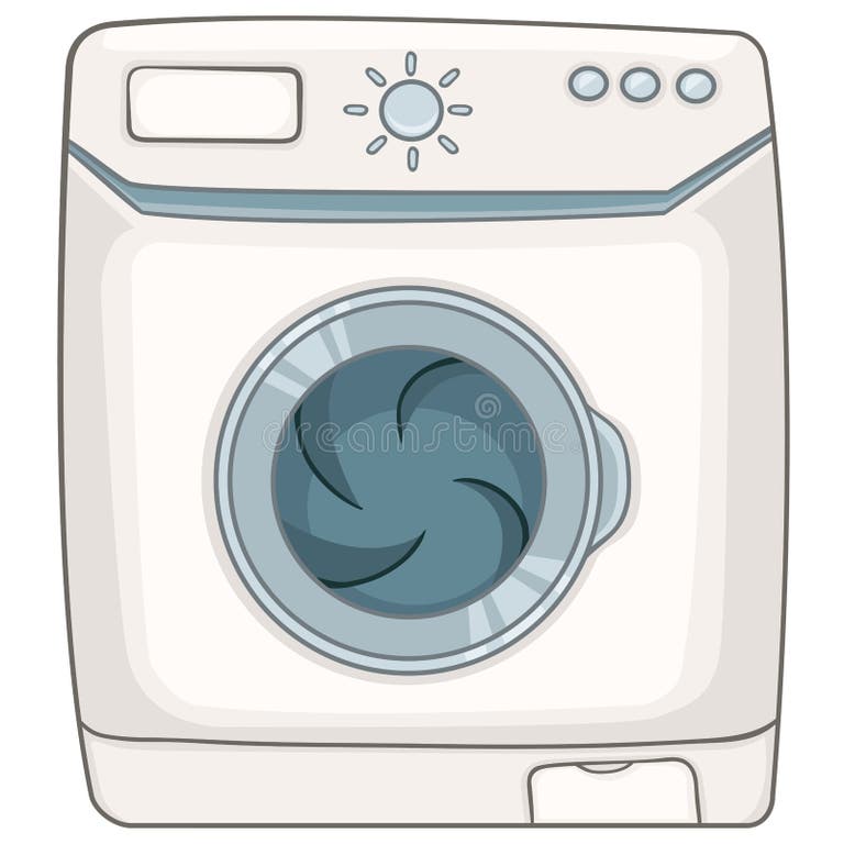 Cartoon Washing Machine Stock Illustrations – 8,336 Cartoon Washing ...