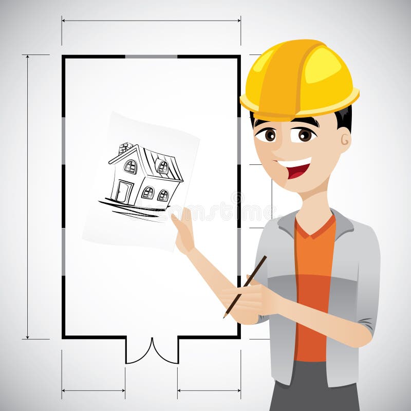 Architect Cartoon Stock Illustrations – 19,779 Architect Cartoon Stock ...