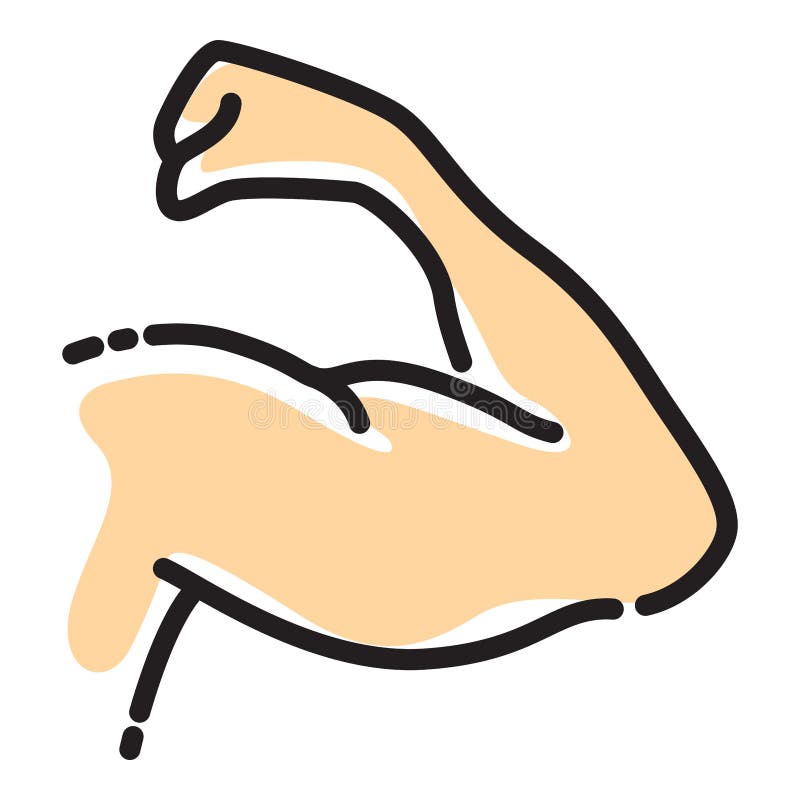 Cartoon arm stock vector. Illustration of design, body - 257968910