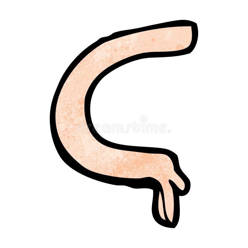 Cartoon arm stock vector. Illustration of character, drawing - 38010244