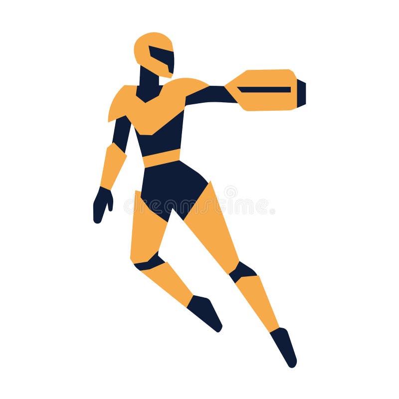 Cartoon Armored Video Game Character Stock Illustrations – 70 Cartoon ...