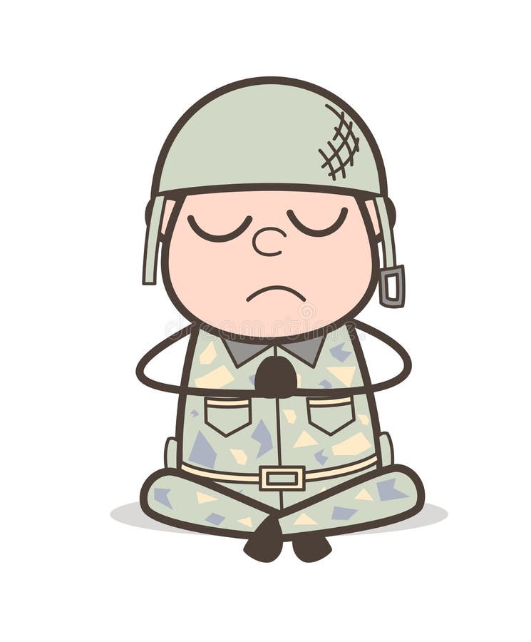 Tired Cartoon Soldier Stock Illustrations – 88 Tired Cartoon Soldier ...