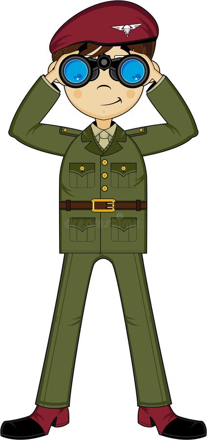 Cartoon Army Soldier stock vector. Illustration of armedforces - 95010488