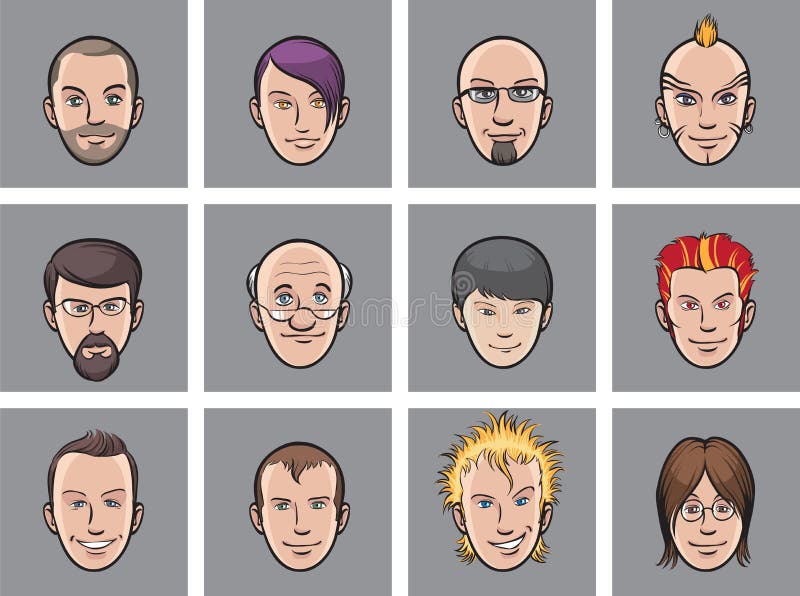 27+ Faces men cartoon Free Stock Photos - StockFreeImages