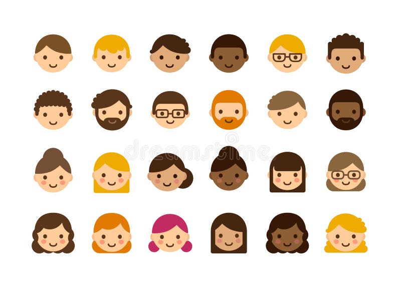 Simple Avatars Stock Illustrations – 3,177 Simple Avatars Stock ...