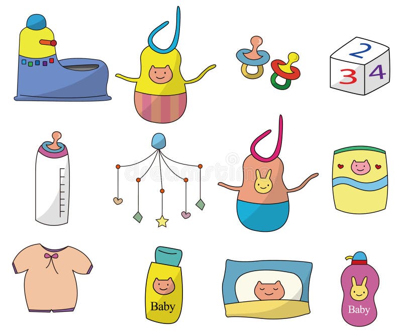 Cartoon baby icon stock vector. Illustration of family - 17818735