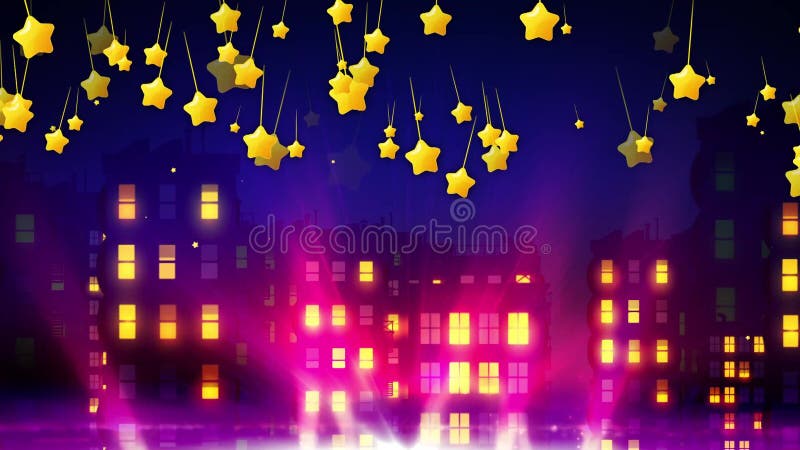 Cartoon background a2-loop stock video. Video of scene - 380343081