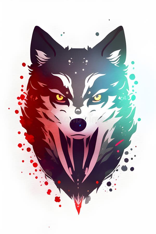 Wolf Head Illustration, Wolf Head Logo. Tierra De Nadie = No Master ...