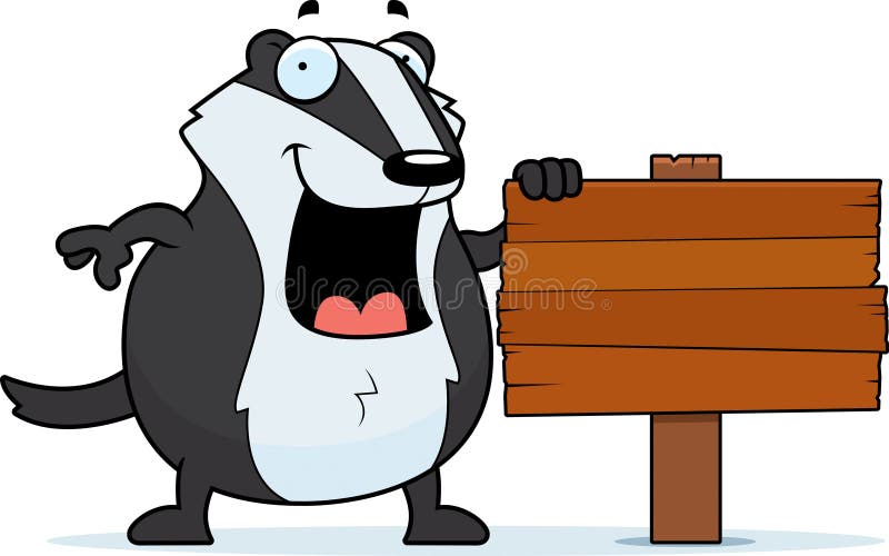 Cartoon Badger Stock Illustrations – 3,089 Cartoon Badger Stock ...