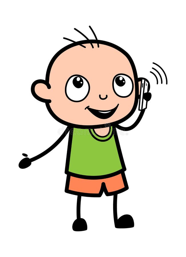 Boy Calling Clipart