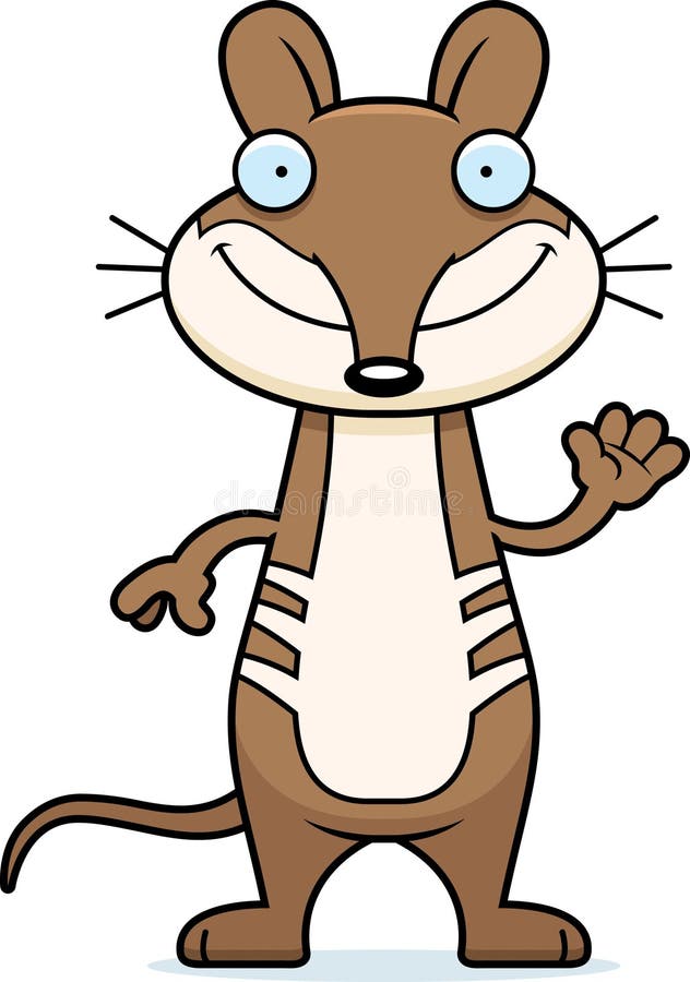 Sly Cartoon Bandicoot stock vector. Illustration of smiling - 47479486