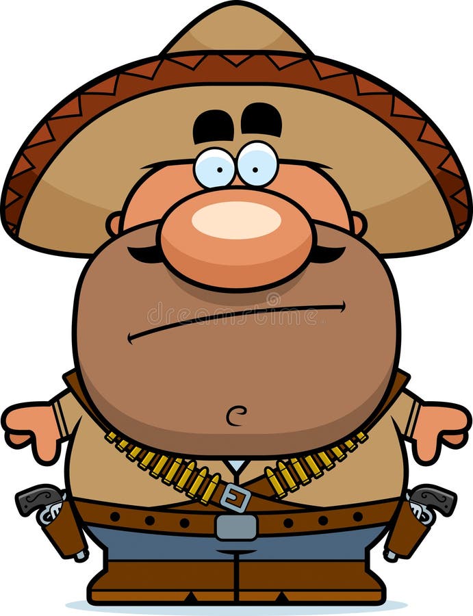 Mexican Bandit Cartoon Girl