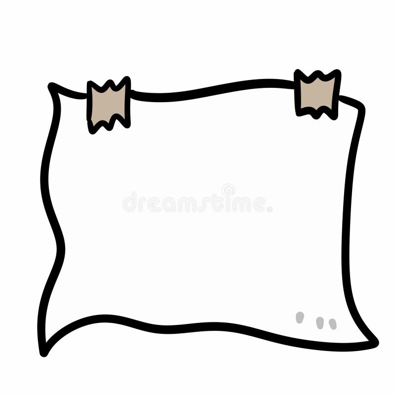 Cartoon Banner And Copy Space For Text Illustration Stock Illustration Illustration Of Hand
