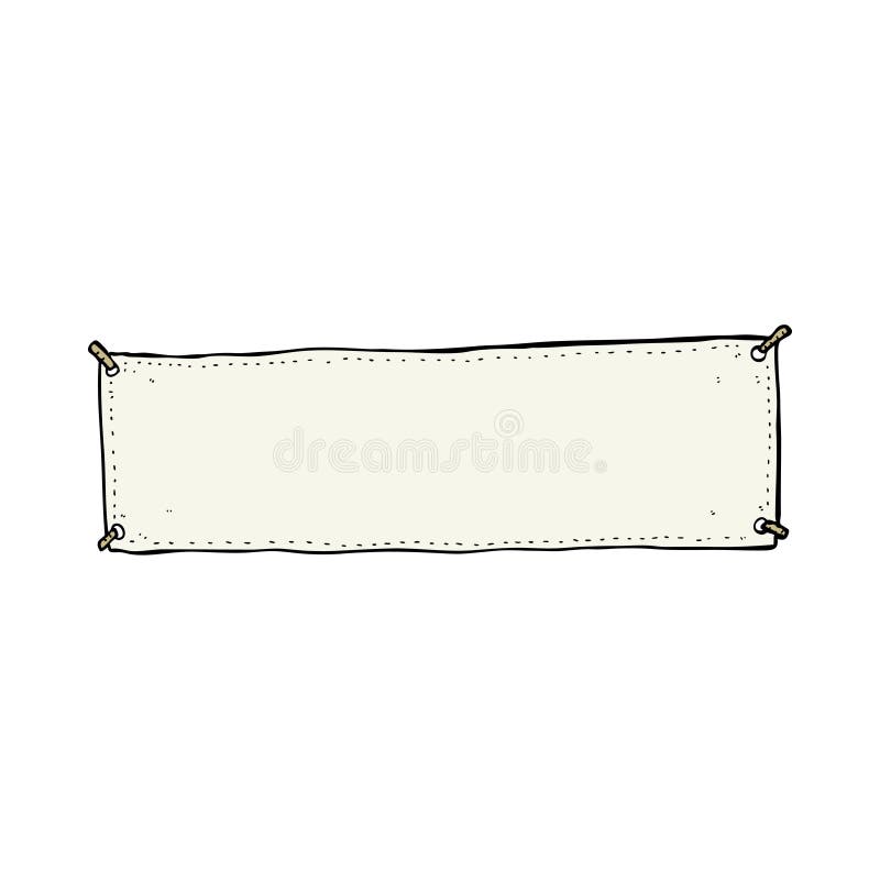 Cartoon banner stock vector. Illustration of cute, crazy - 37037136