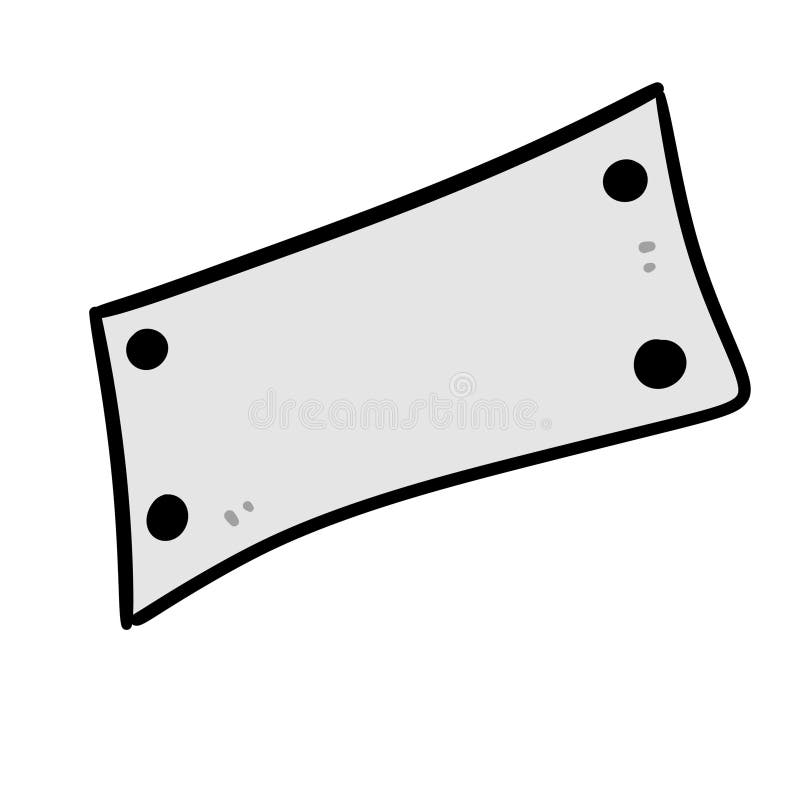 Cartoon Banner and Copy Space for Text. Illustration Stock Illustration ...