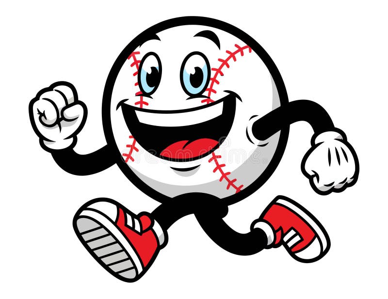 Cartoon Running Baseball Stock Illustrations – 1,449 Cartoon Running ...