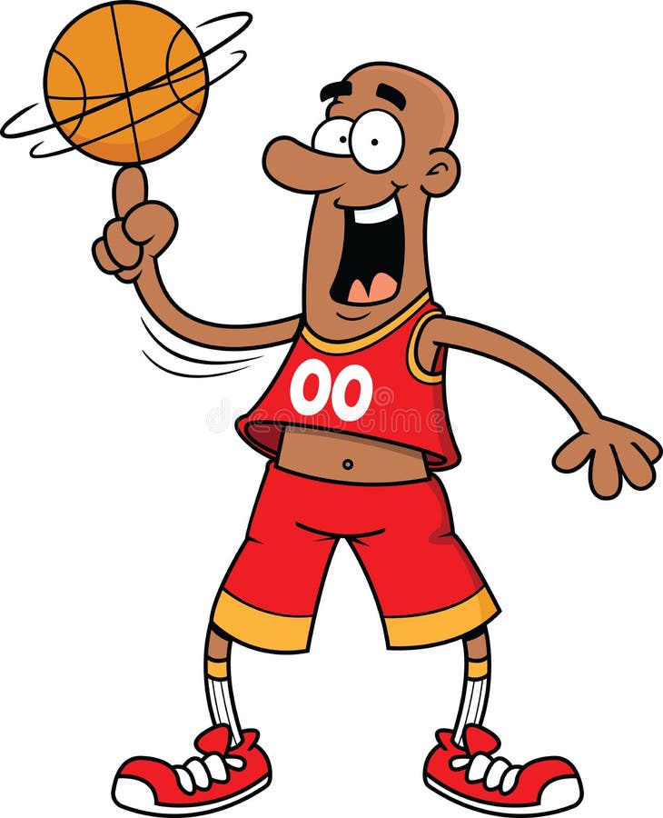 Happy Cartoon Basketball Player Stock Illustrations – 3,756 Happy ...