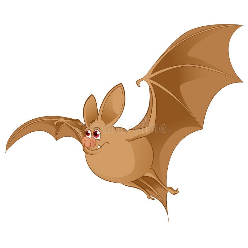 Cartoon Bat stock vector. Illustration of drawing, design - 40555395