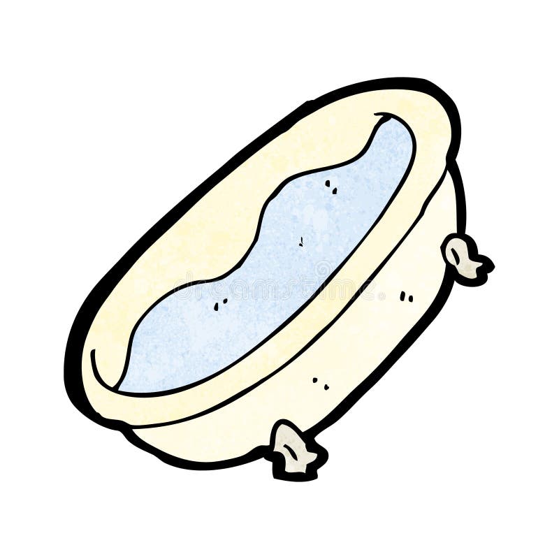 Cartoon bath tub stock illustration. Illustration of clip - 38069585