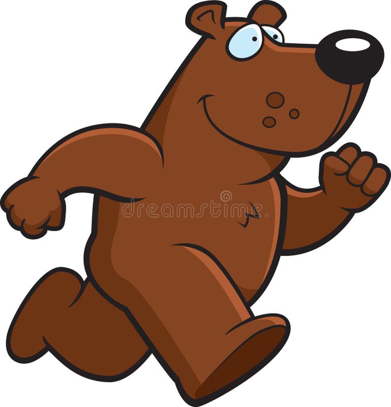 Cartoon Running Bear Stock Illustrations – 1,049 Cartoon Running Bear ...